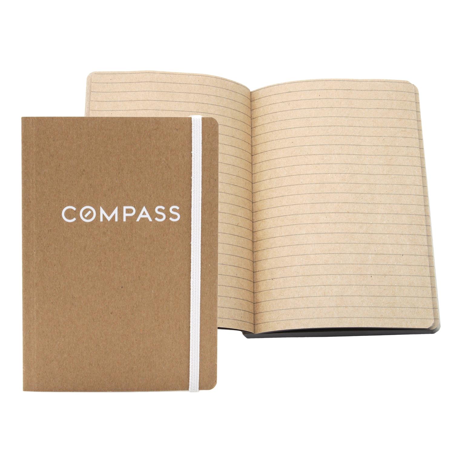 Bound Kraft Journal - Custom Branded Promotional Journals - Swag.com