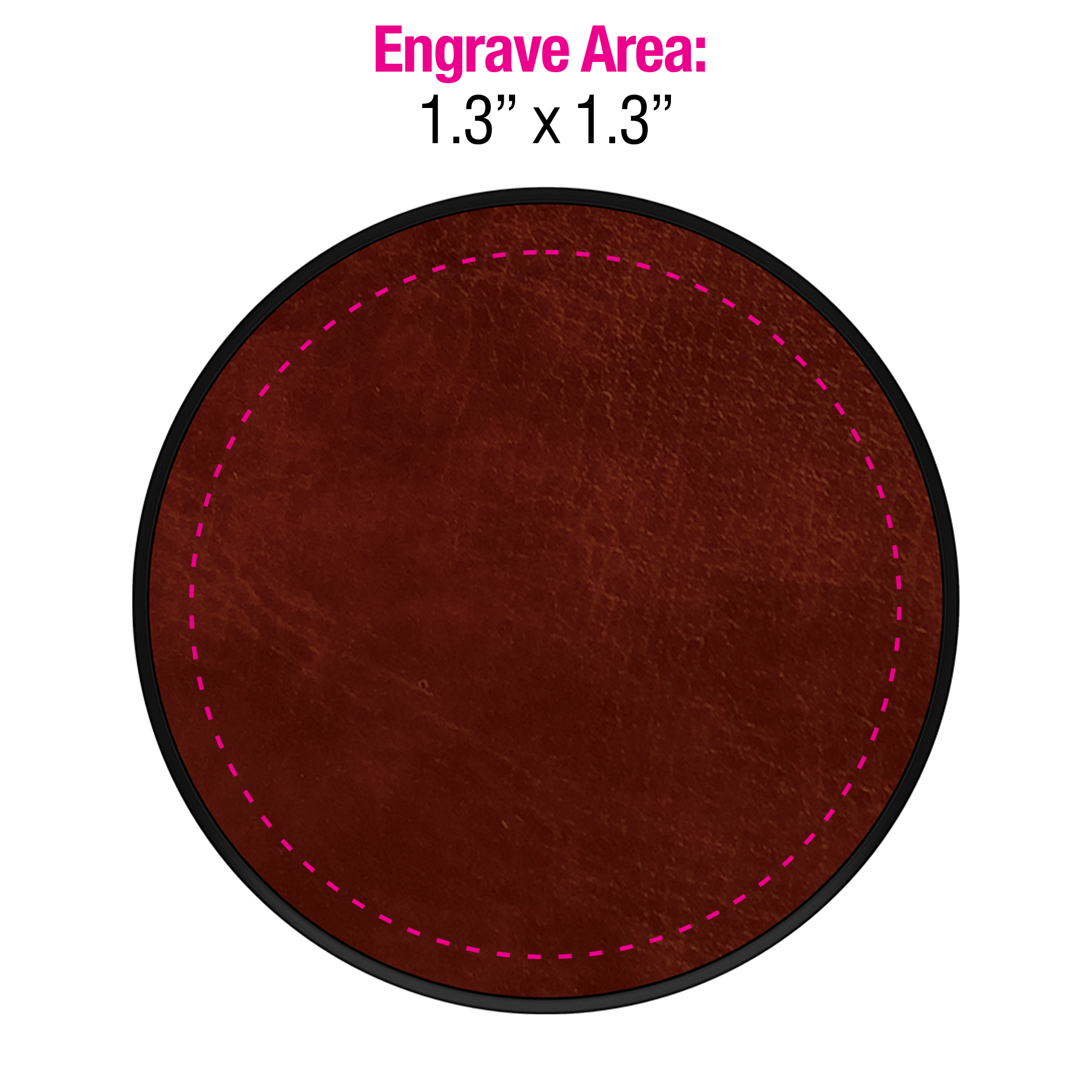 Leather Pop Socket - Custom Branded Promotiona Popsockets - Swag.com