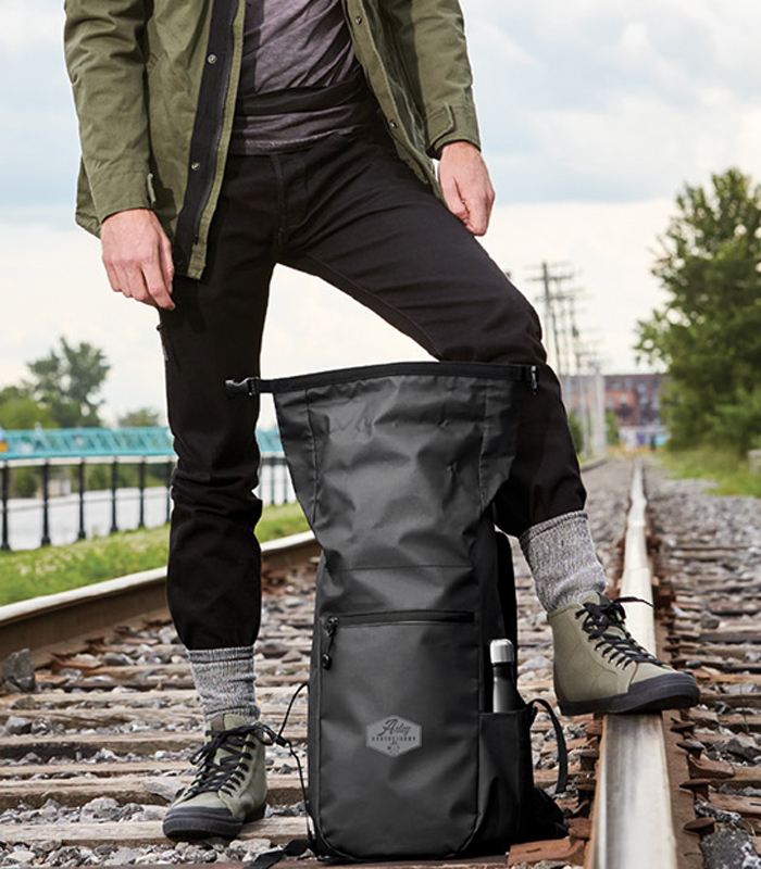 Wild Roll Up Backpack - Custom Branded Promotional Backpacks - Swag.com