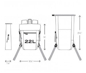 Wild Roll Up Backpack - Custom Branded Promotional Backpacks - Swag.com