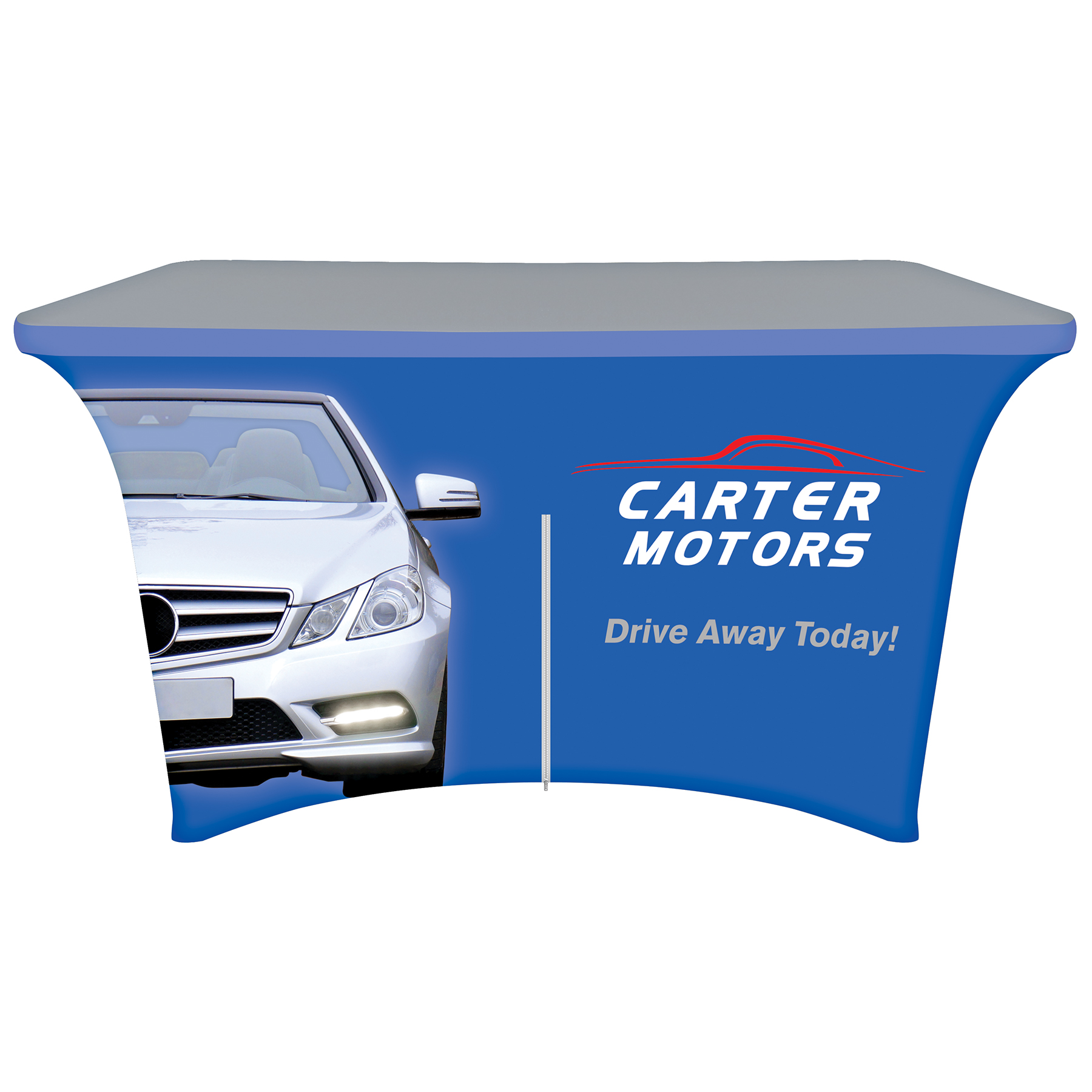 Stretch Table Cover - Custom Branded Promotional Table Covers - Swag.com