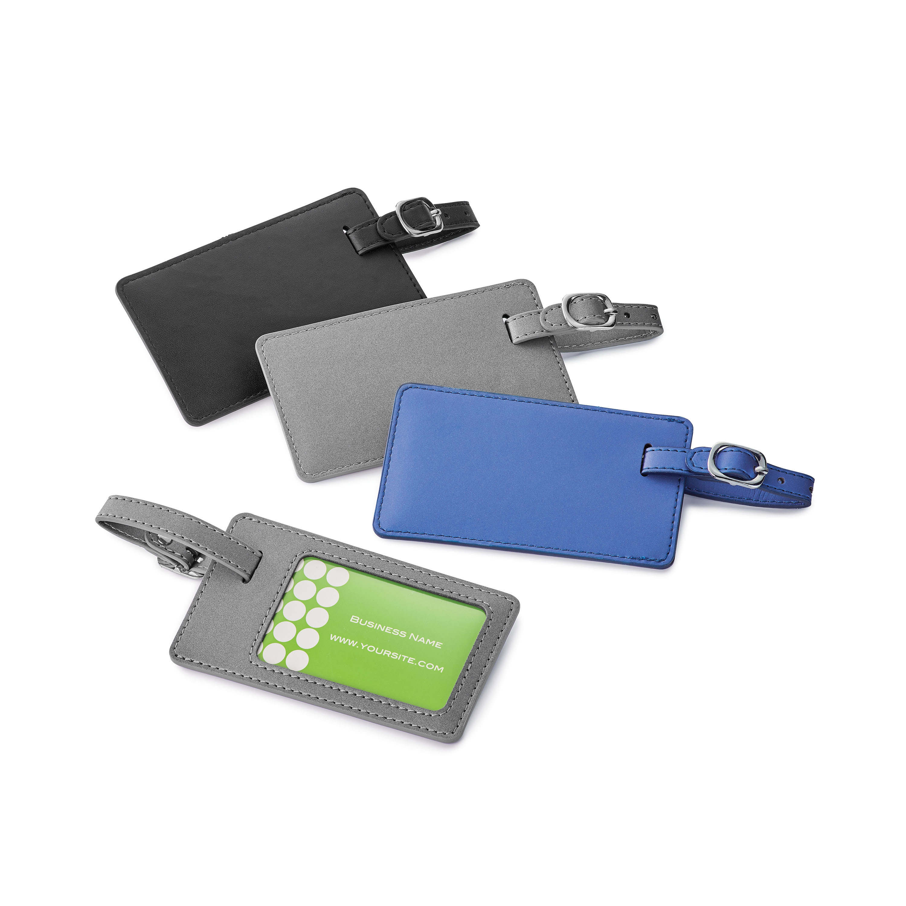Sidney Luggage Tag - Custom Branded Promotional Luggage Tags - Swag.com