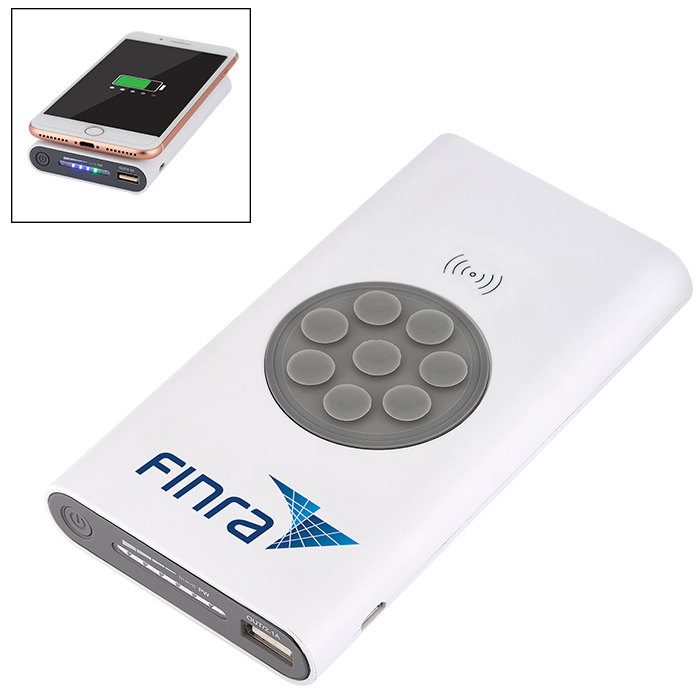 Grip Wireless Charger - Custom Branded Promotional Chargers - Swag.com