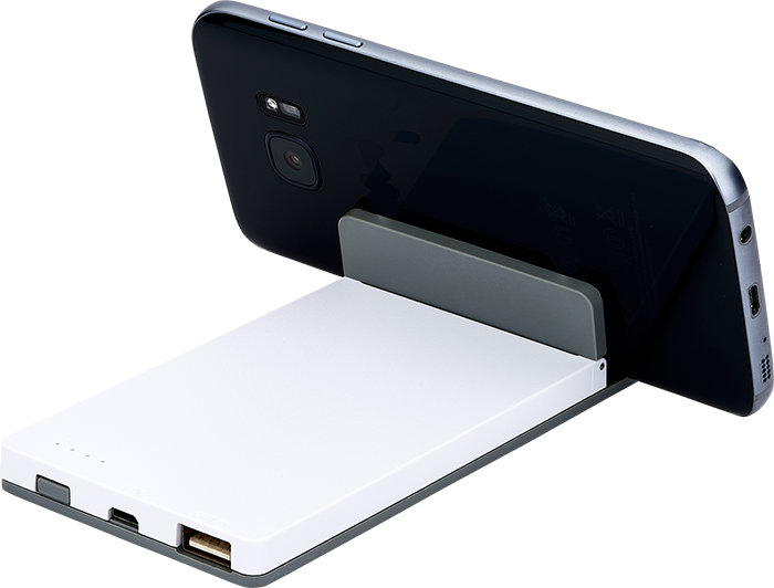 Flip Stand Power Bank - Custom Branded Promotional Power Banks - Swag.com