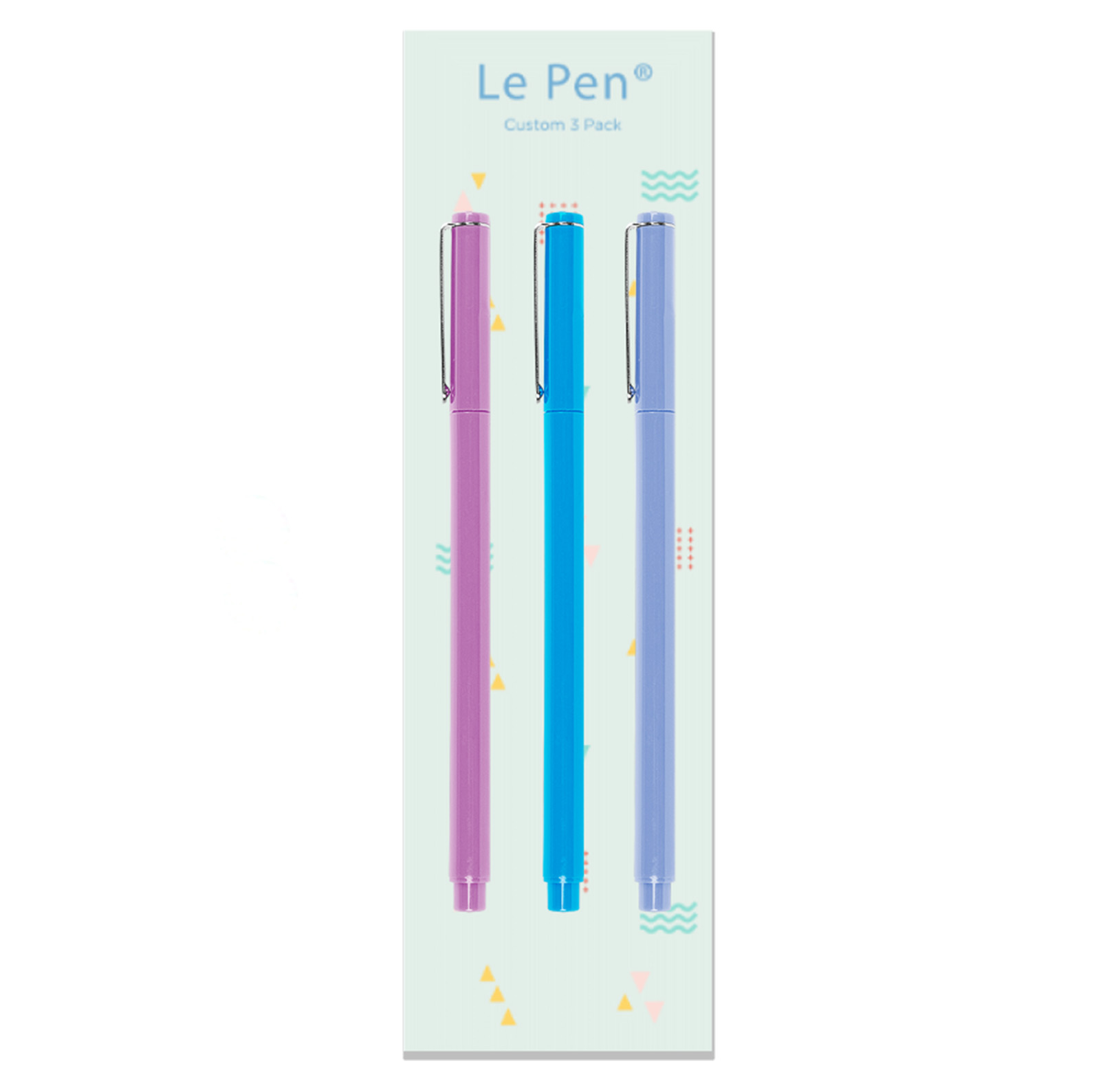 Le Pen 3-Pack - Custom Branded Promotional Pens - Swag.com