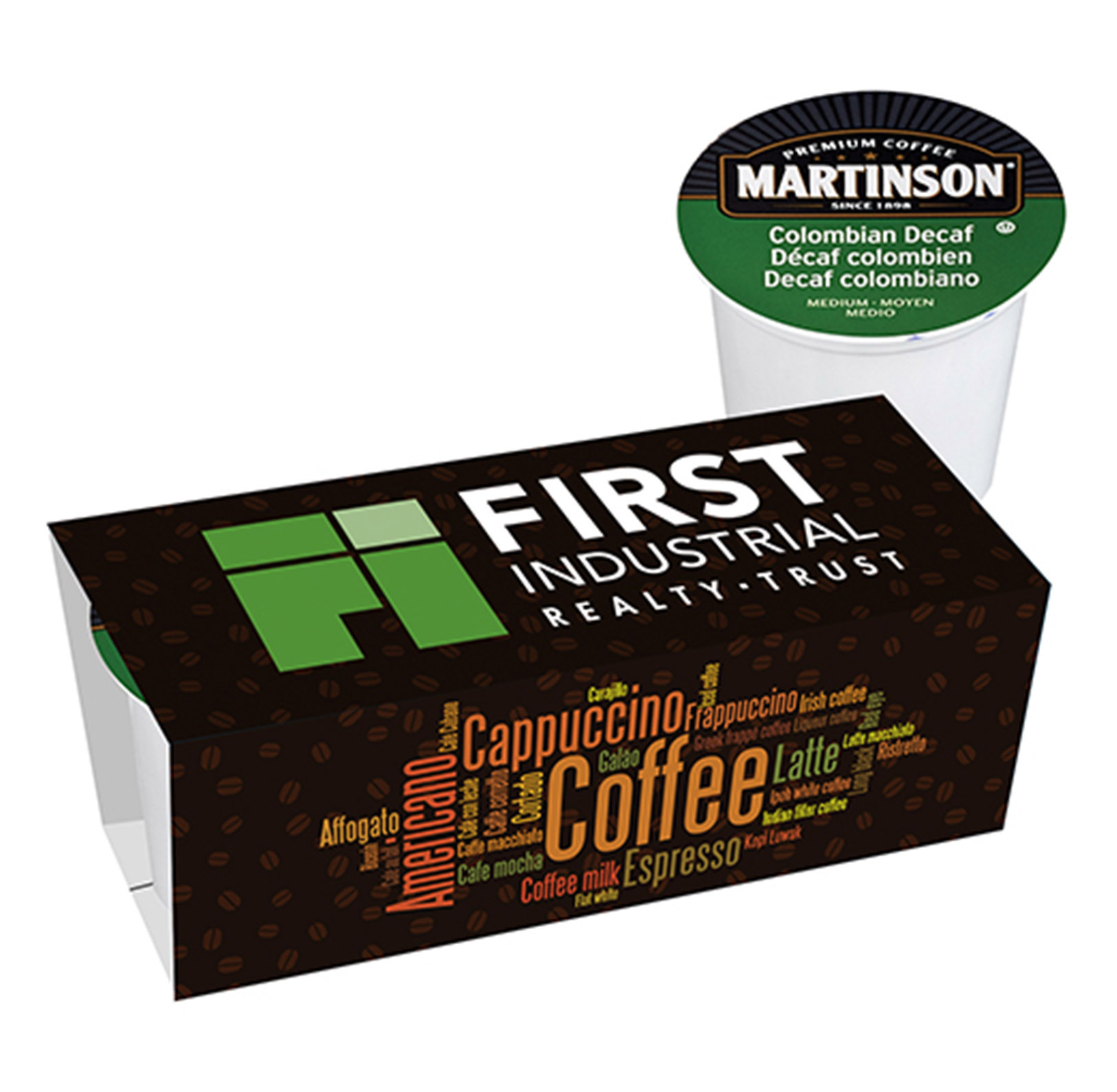 3PK Single Serve Coffee - Custom Branded Promotional Coffee - Swag.com