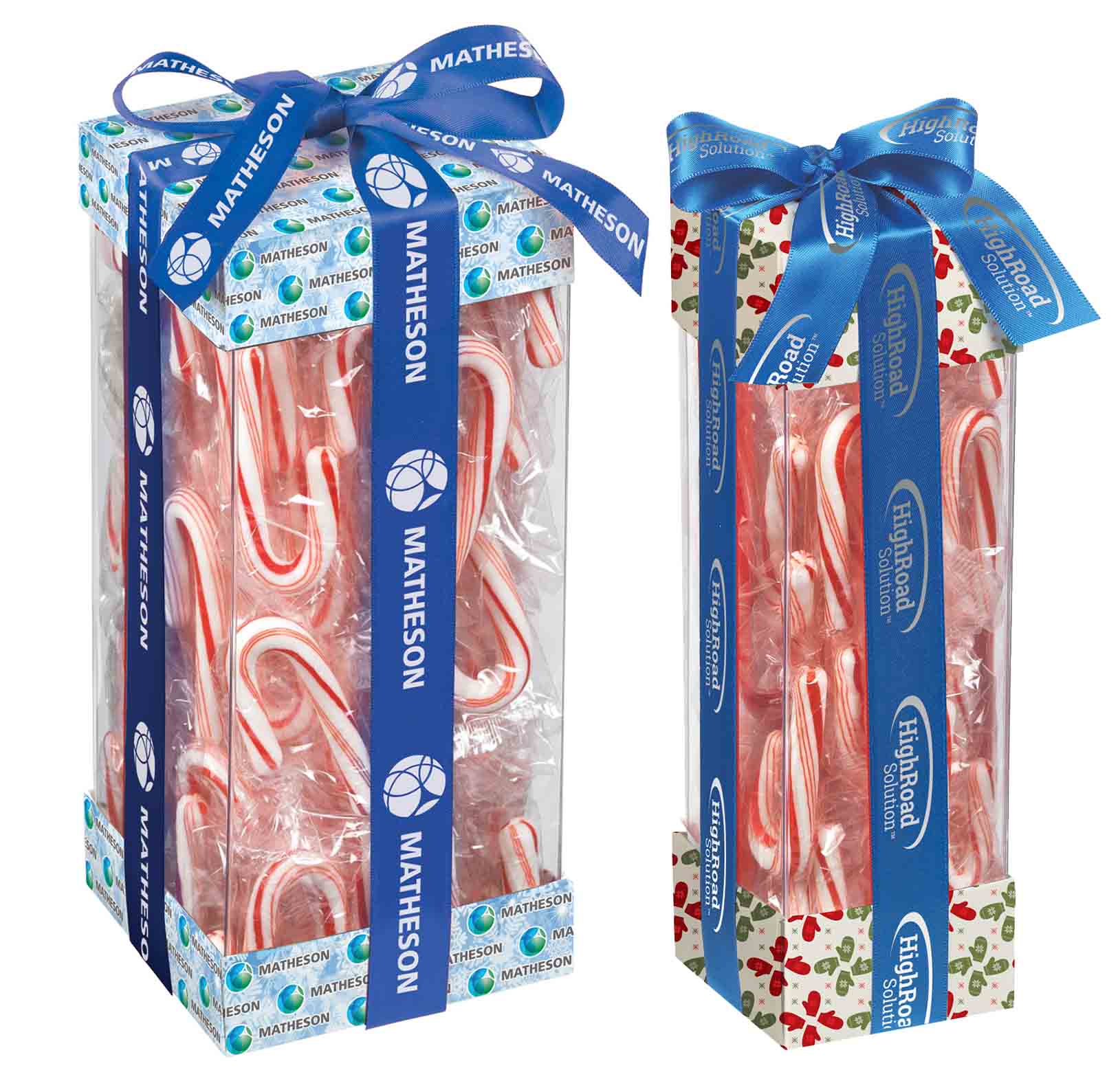 Candy Cane Tower - Custom Branded Promotional Candies - Swag.com