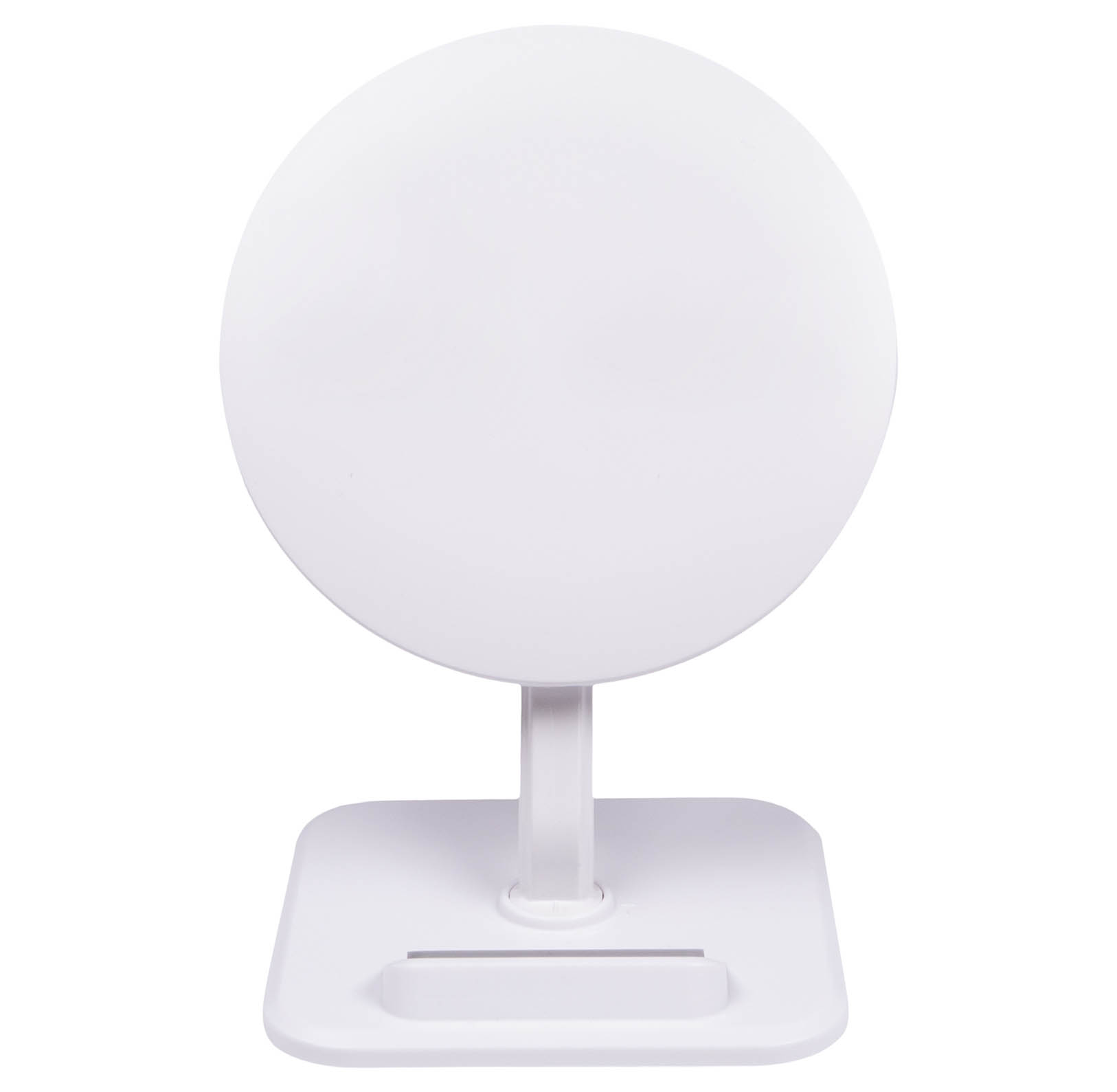 Qi Round Stand Charger - Custom Branded Promotional Chargers - Swag.com