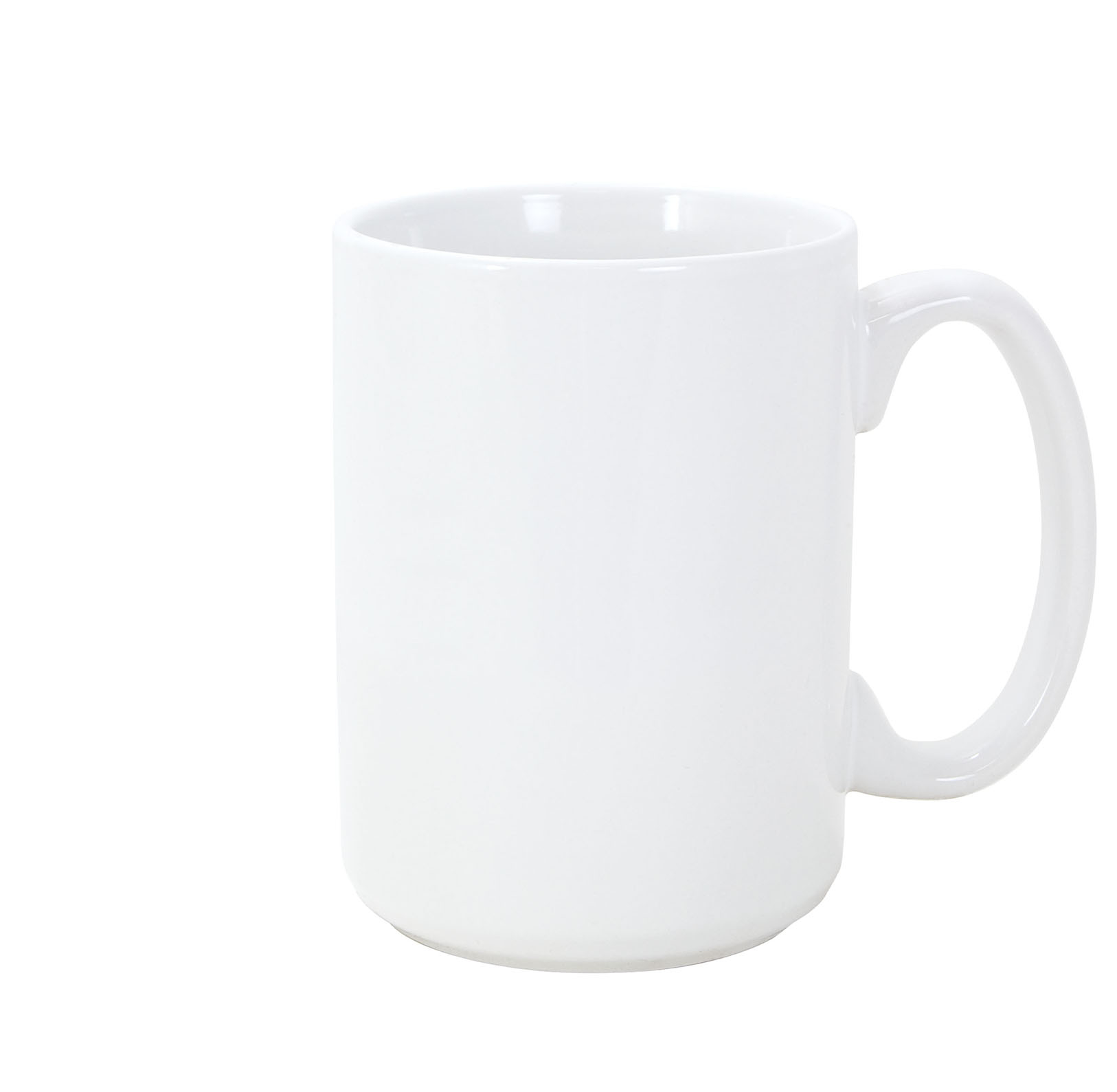 15 Oz. Custom White Mug - Custom Branded Promotional Mugs - Swag.com