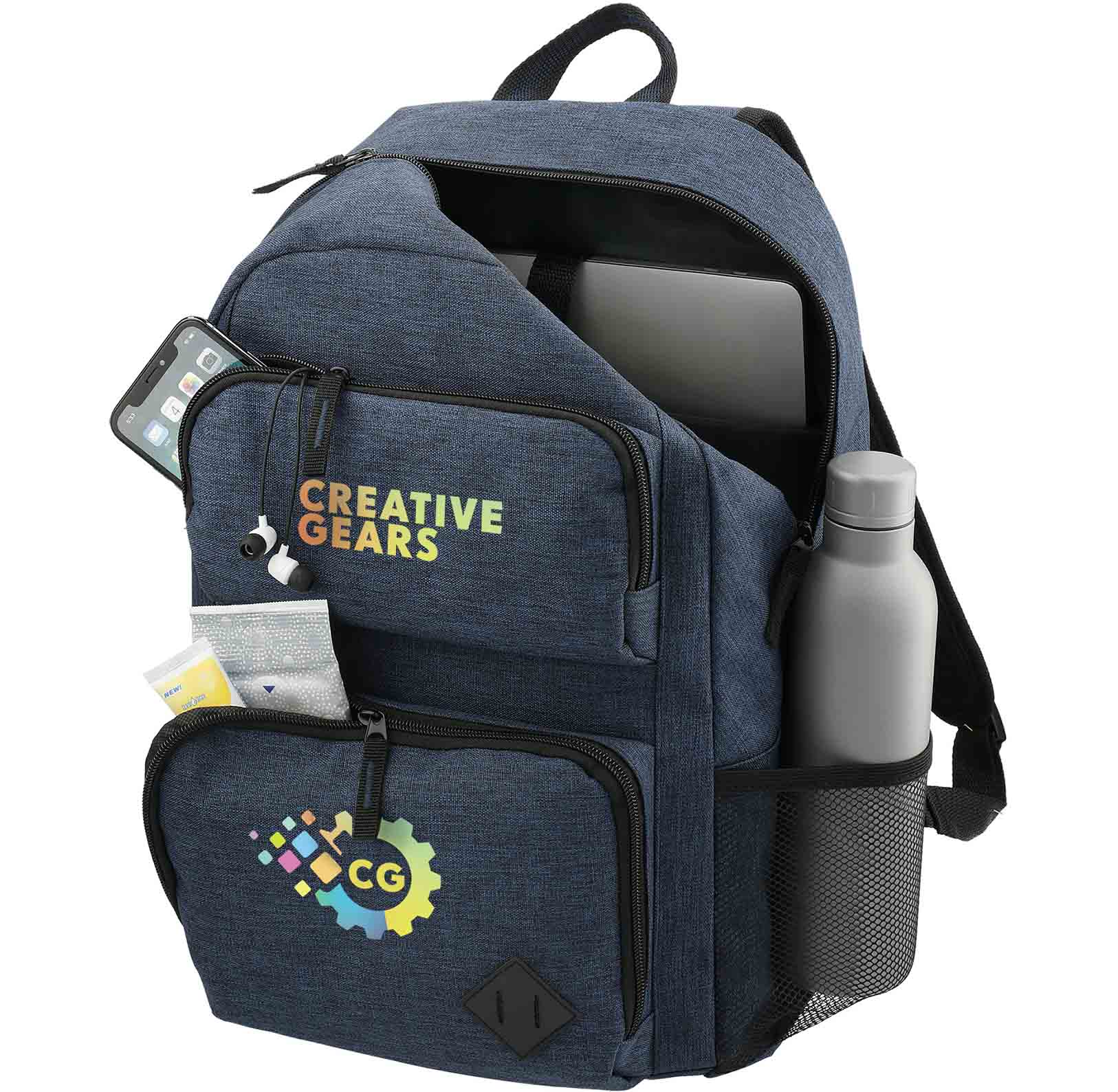 Quinn Backpack - Custom Branded Promotional Backpacks - Swag.com