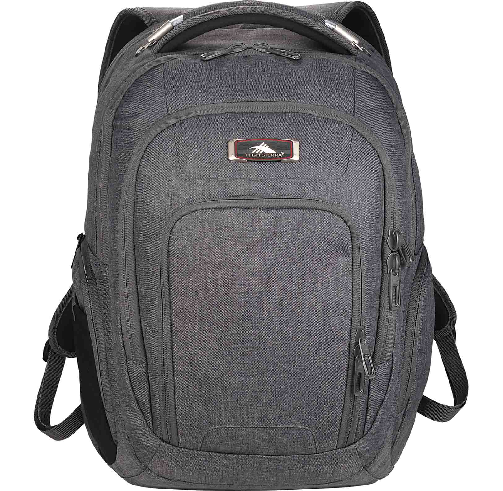 High Sierra Deluxe Backpack - Custom Branded Promotional Backpacks ...