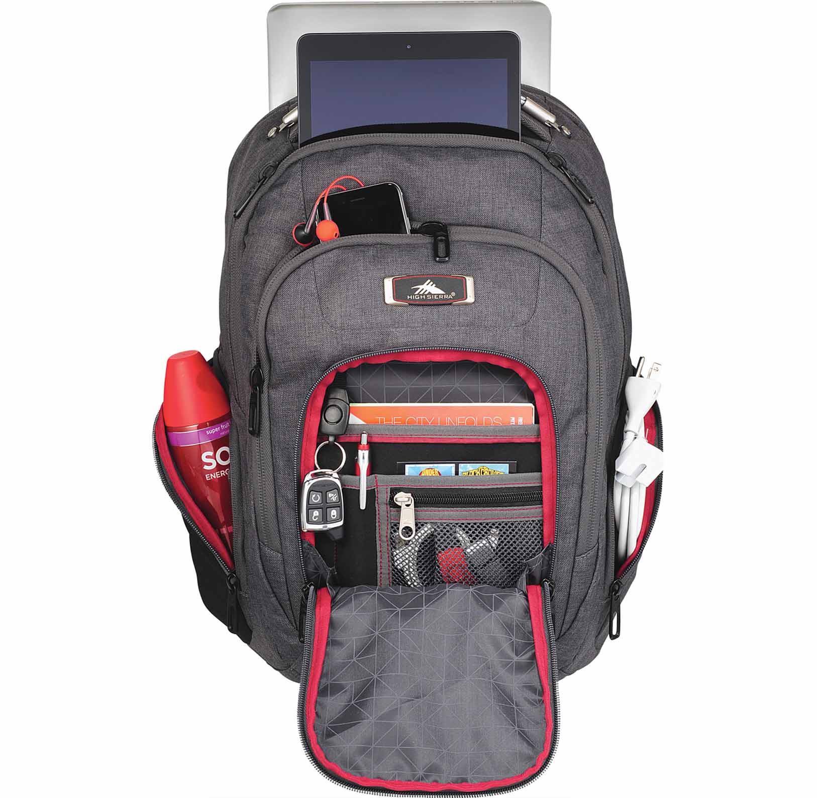 High Sierra Deluxe Backpack - Custom Branded Promotional Backpacks ...