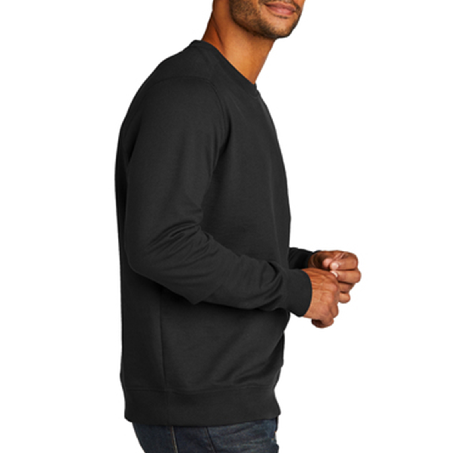 District Unisex Re-Fleece Crew Sweatshirt - Custom Branded Promotional ...