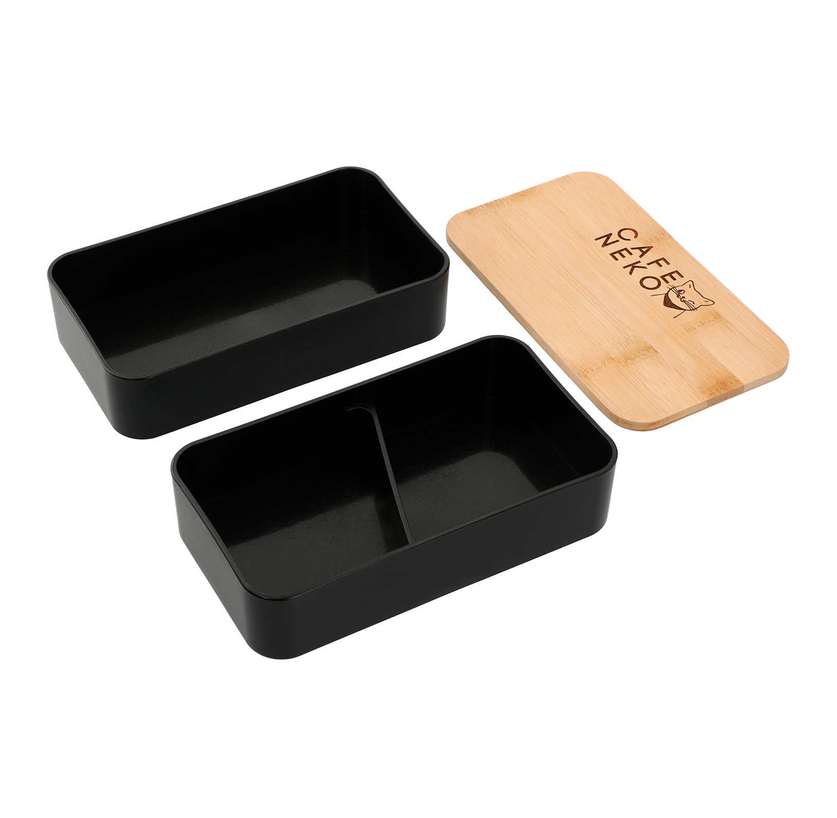 Bamboo Fiber Bento Box - Custom Branded Promotional Lunch Boxes - Swag.com