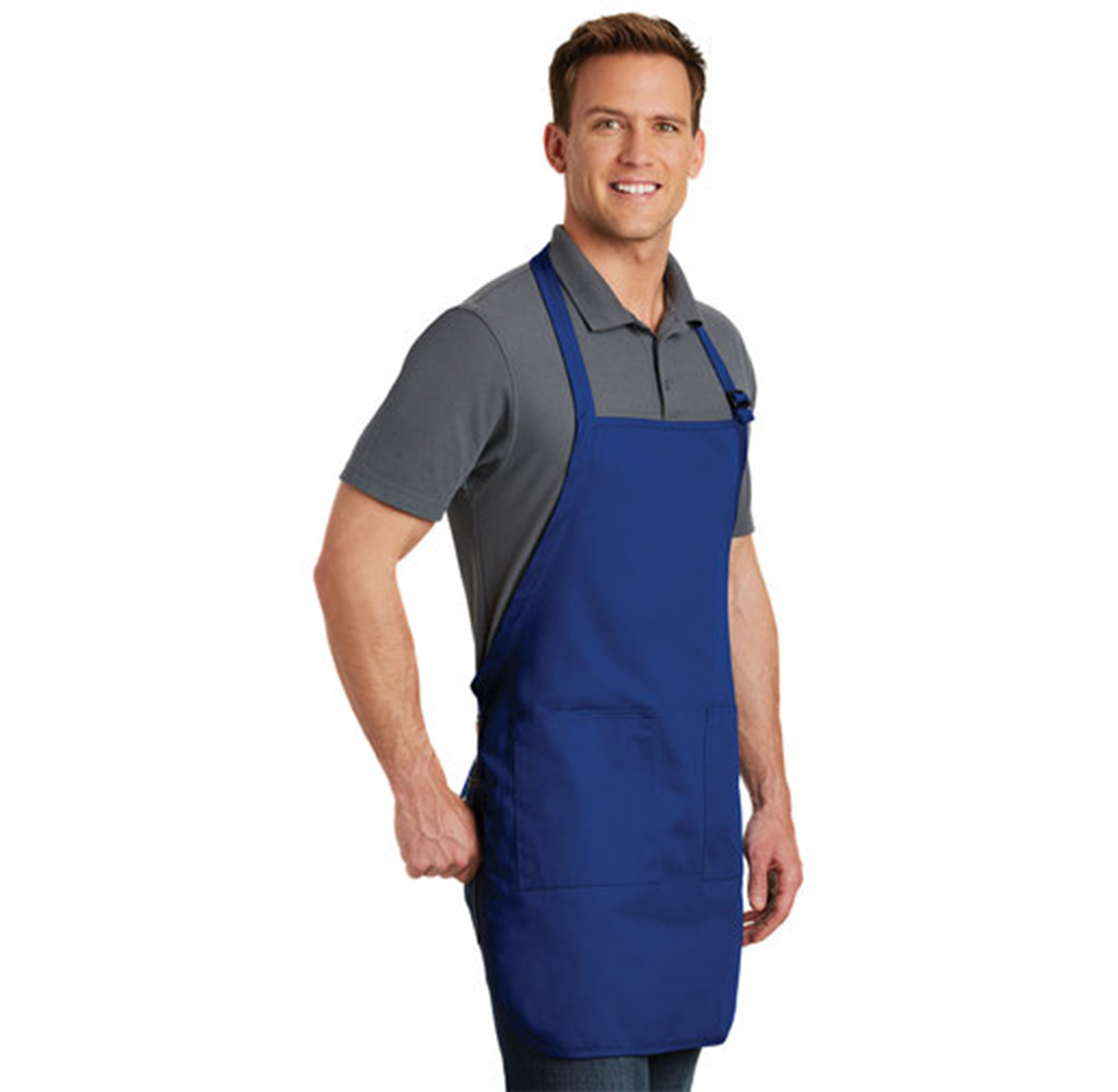 Port Authority Full-Length Apron - Custom Branded Promotional Aprons ...