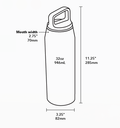 MiiR 32 Oz. Water Bottle - Custom Branded Promotional Water Bottles ...