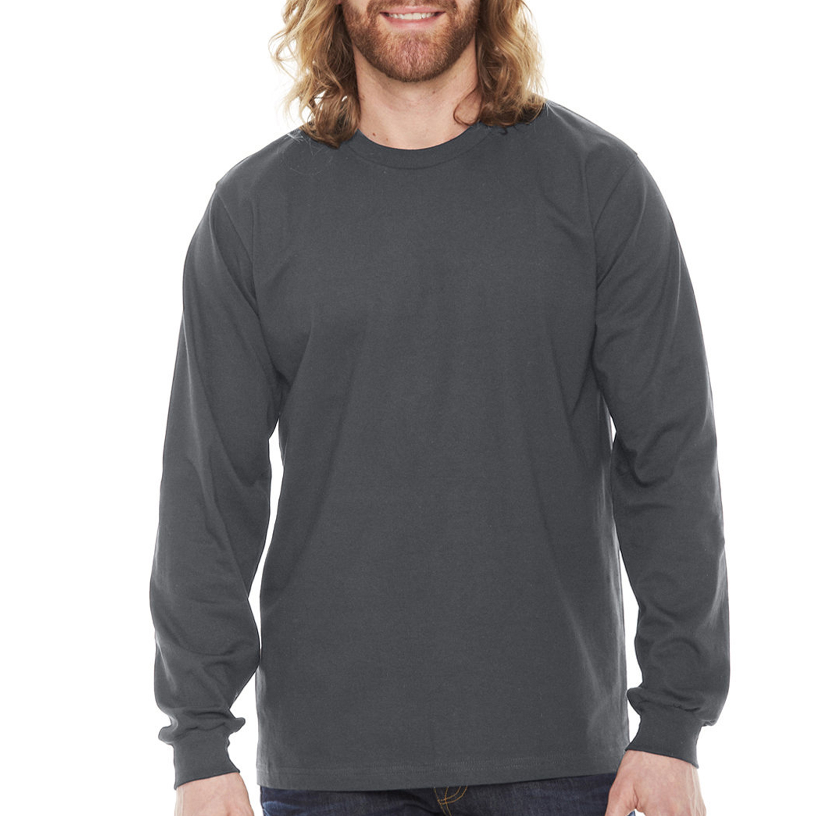 American Apparel Unisex Long Sleeve T-Shirt - Custom Branded ...