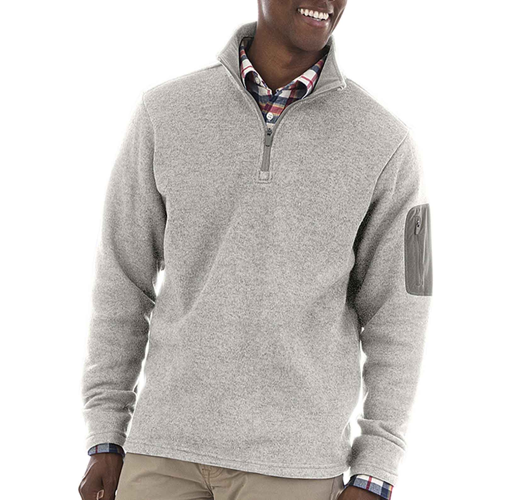 Charles River Men's Heathered Fleece Pullover - Custom Branded ...