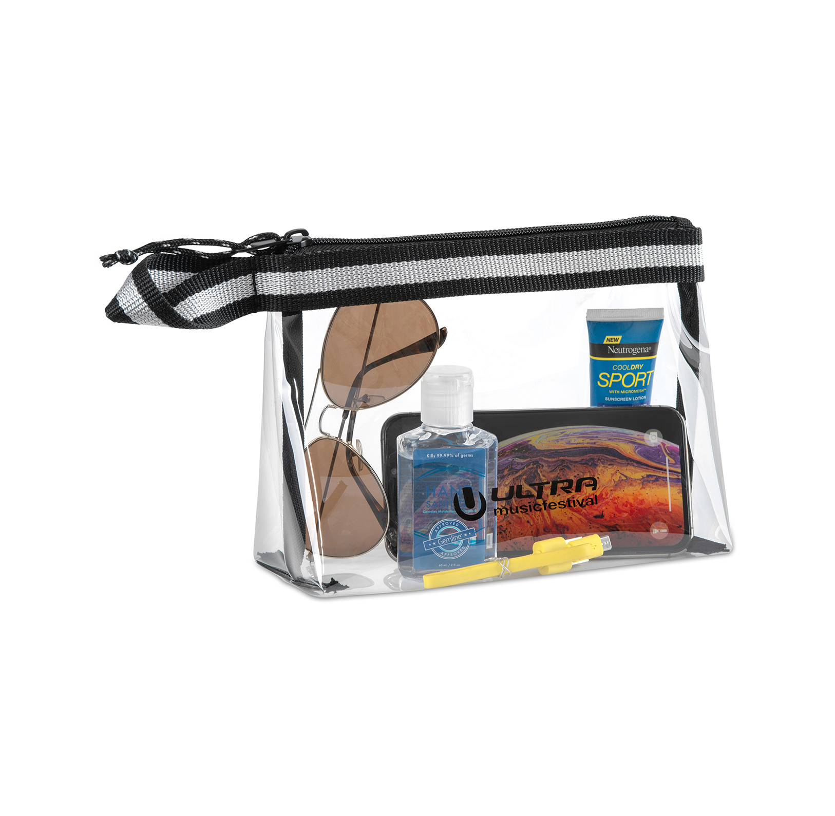 Sigma Clear Pouch - Custom Branded Promotional Pouches - Swag.com