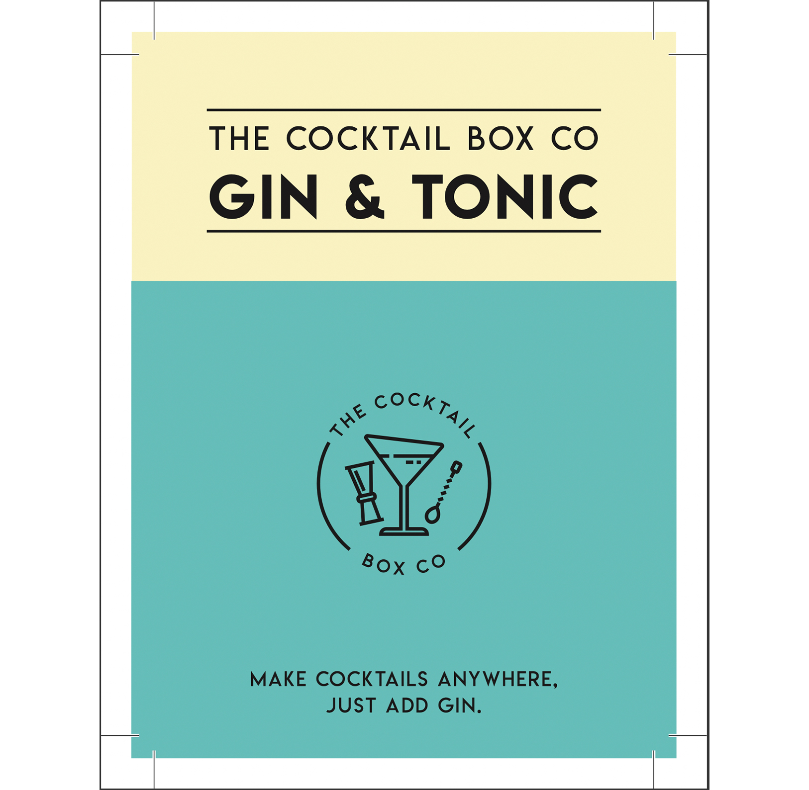 Cocktail Box Co. Gin & Tonic - Cocktail Kits - Swag.com
