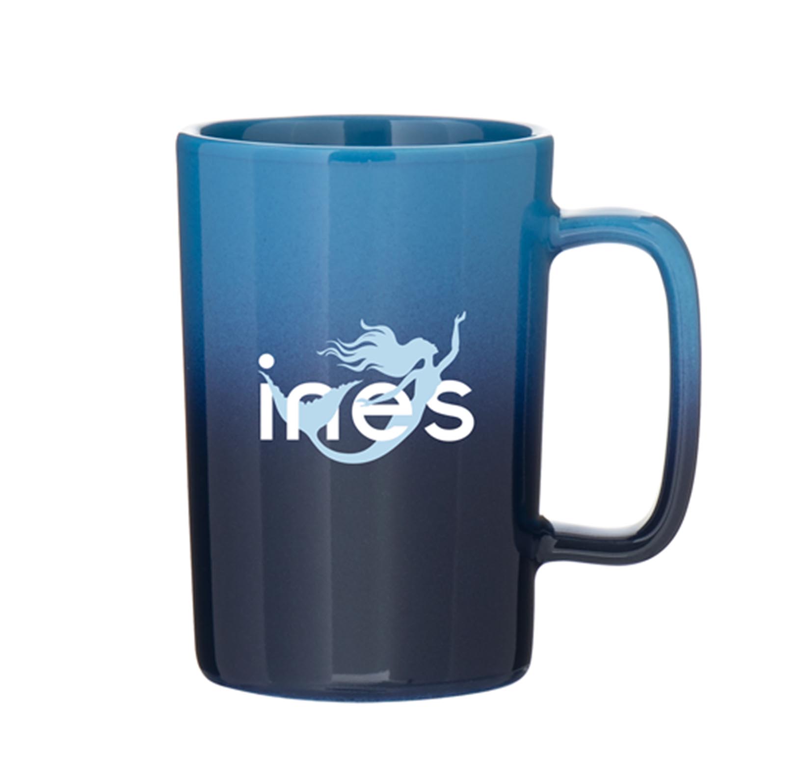 14 Oz. Ombre Mug - Custom Branded Promotional Mugs - Swag.com