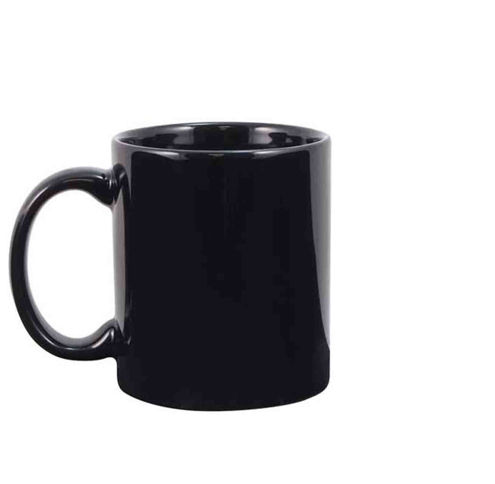 11 Oz. Custom Black Mug - Custom Branded Promotional Mugs - Swag.com