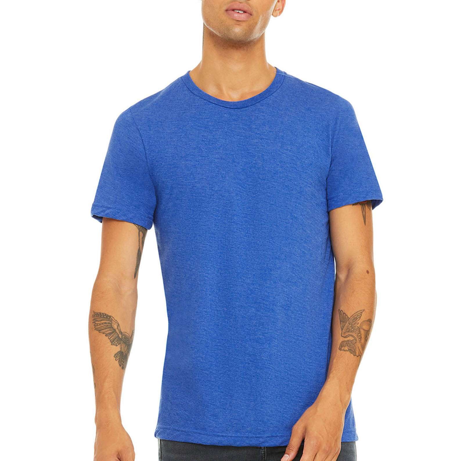 Swag.com Unisex Triblend Crew T-Shirt - Custom Branded Promotional T ...