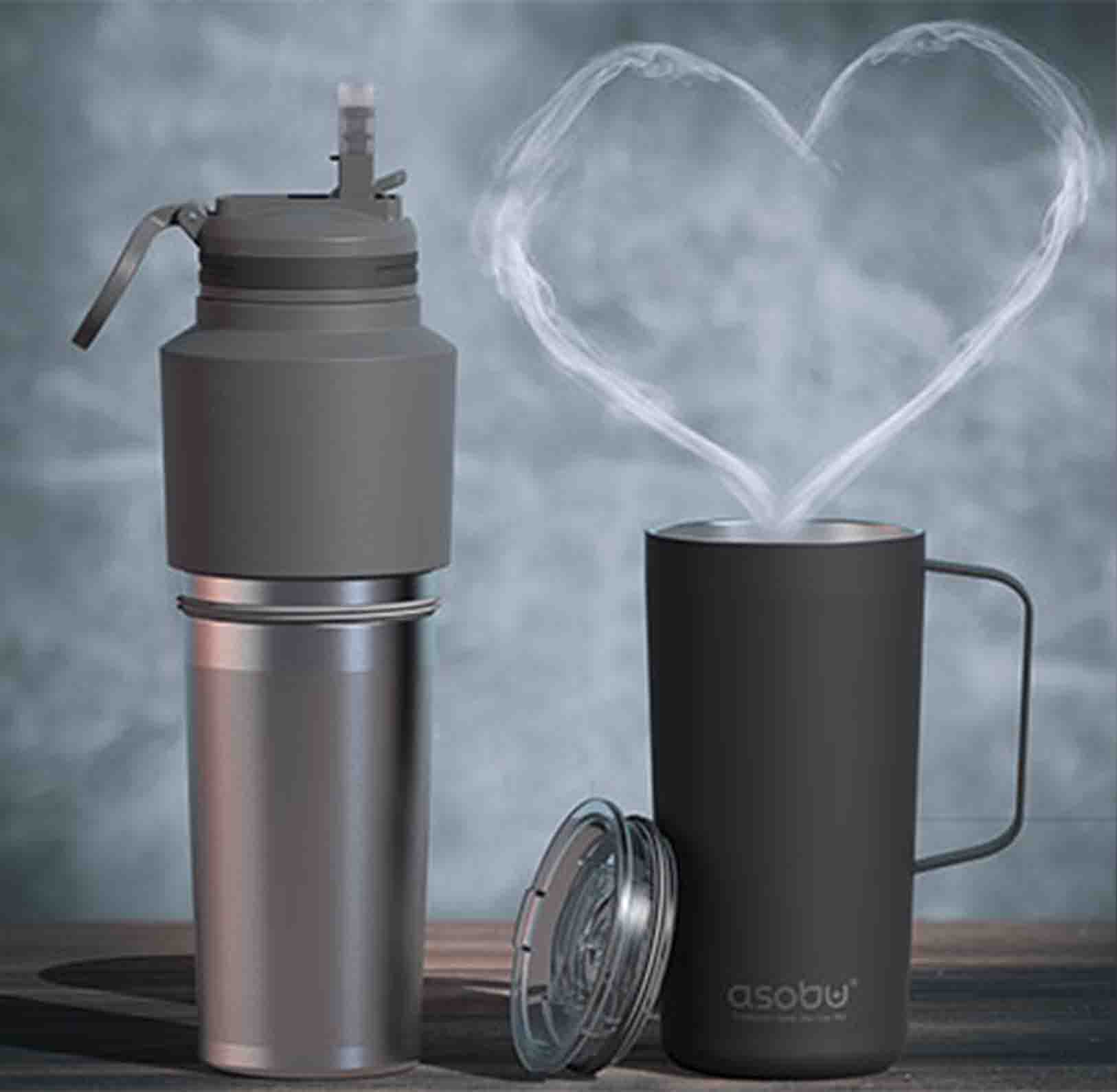 Asobu 30 Oz. Twin Bottle - Custom Branded Promotional Water Bottles ...