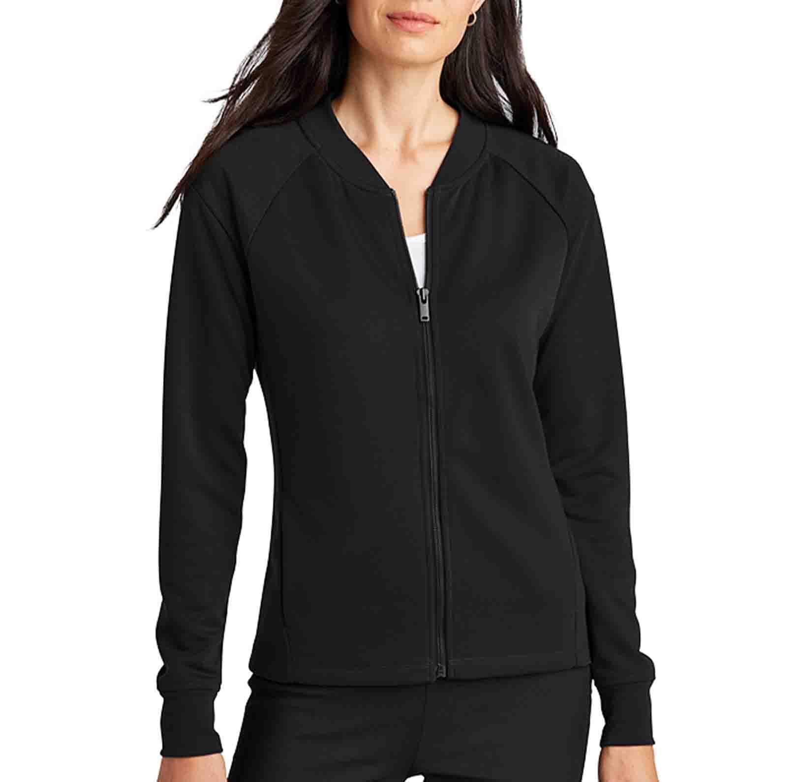 Mercer+Mettle Women's Knit Bomber Jacket - Custom Branded Promotional ...