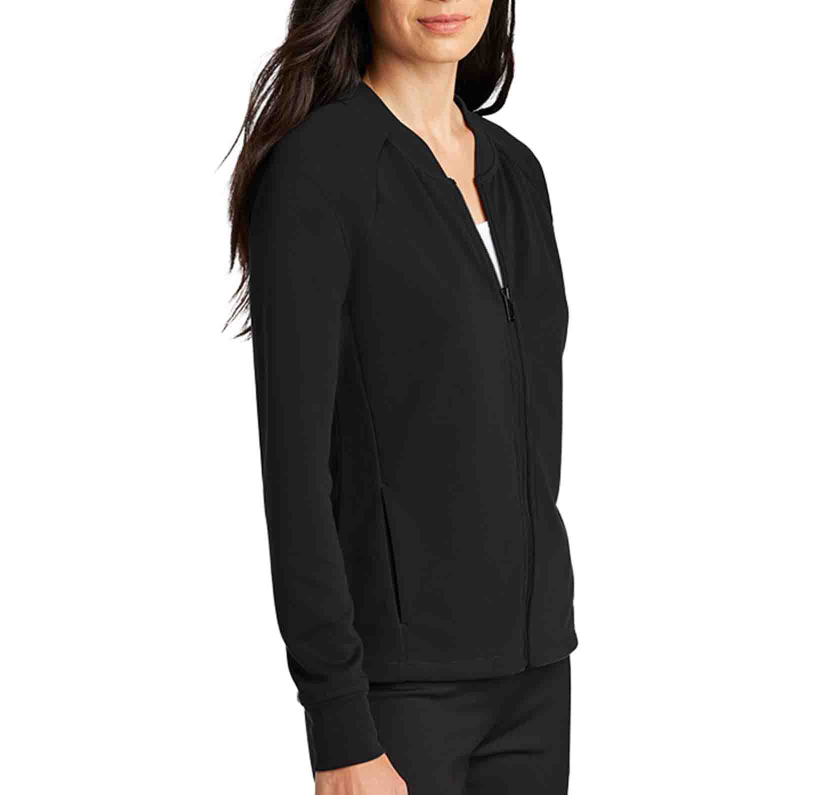 Mercer+Mettle Women's Knit Bomber Jacket - Custom Branded Promotional ...