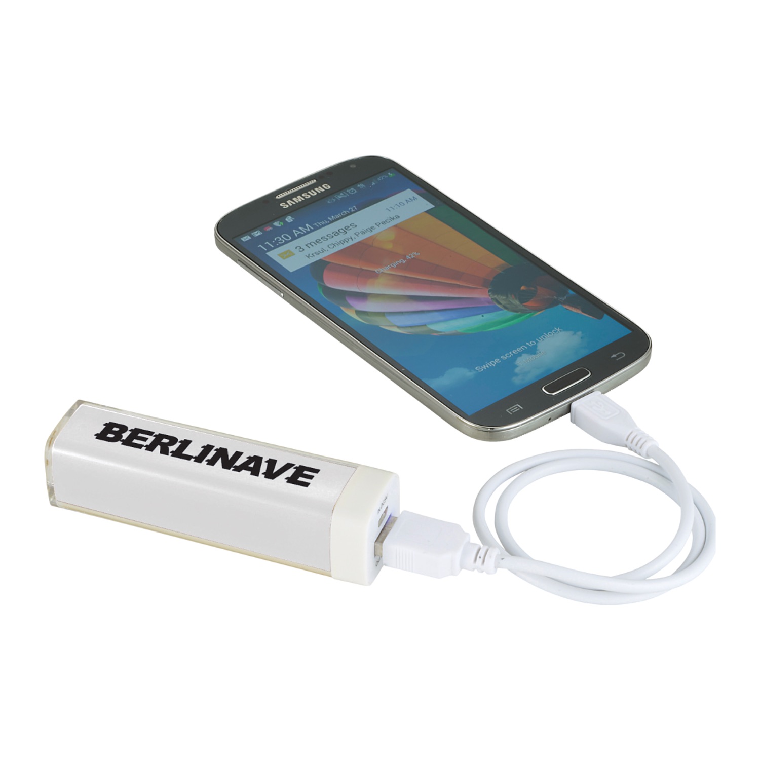 Flash Power Bank - Custom Branded Promotional Phone Chargers - Swag.com