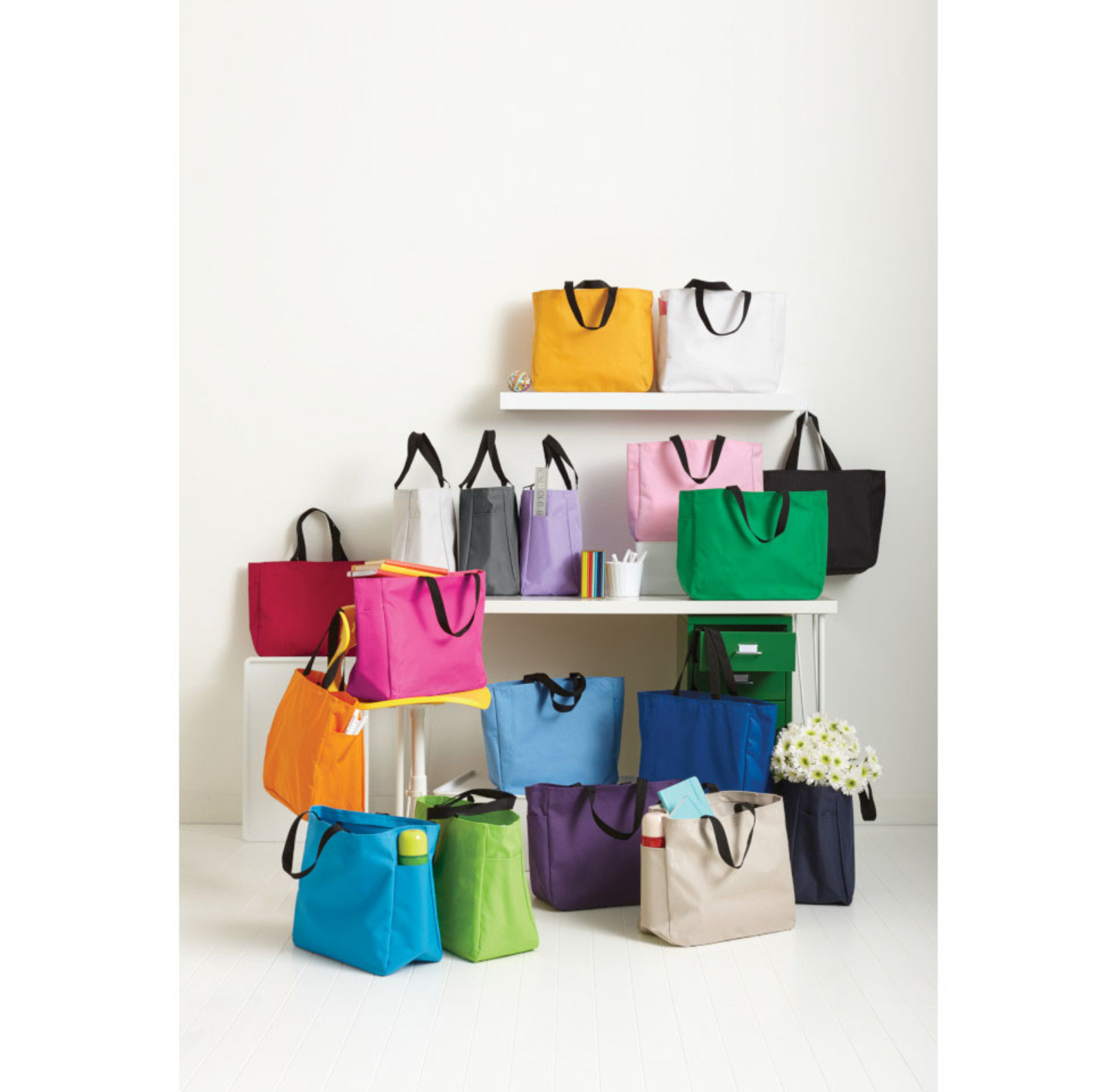 Port Authority Essential Tote Bag - Custom Branded Promotional Tote ...