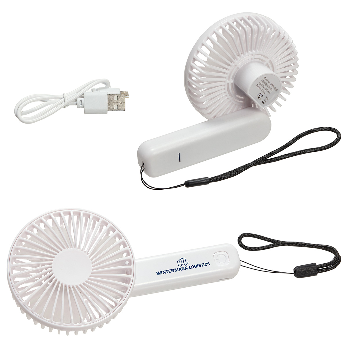 Mini Breeze Fan - Custom Branded Promotional Trade Show - Swag.com
