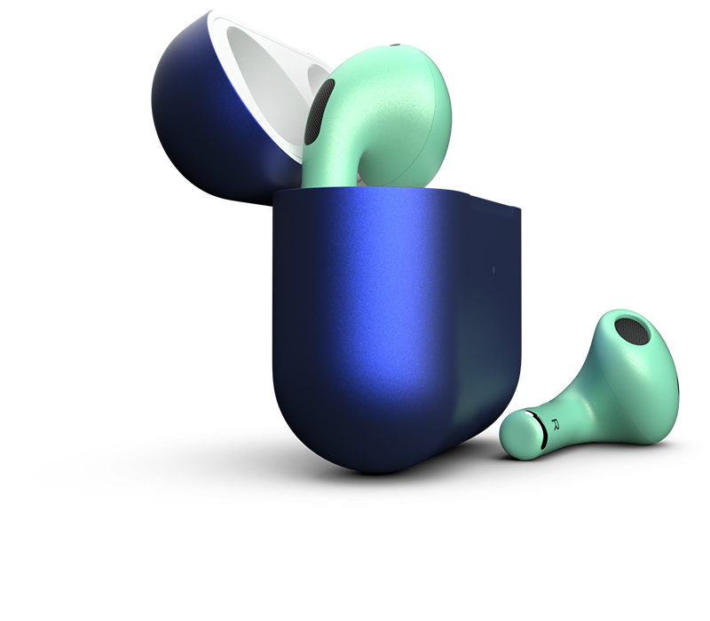 Painted Apple AirPods - Custom Branded Promotional Apple AirPods - Swag.com