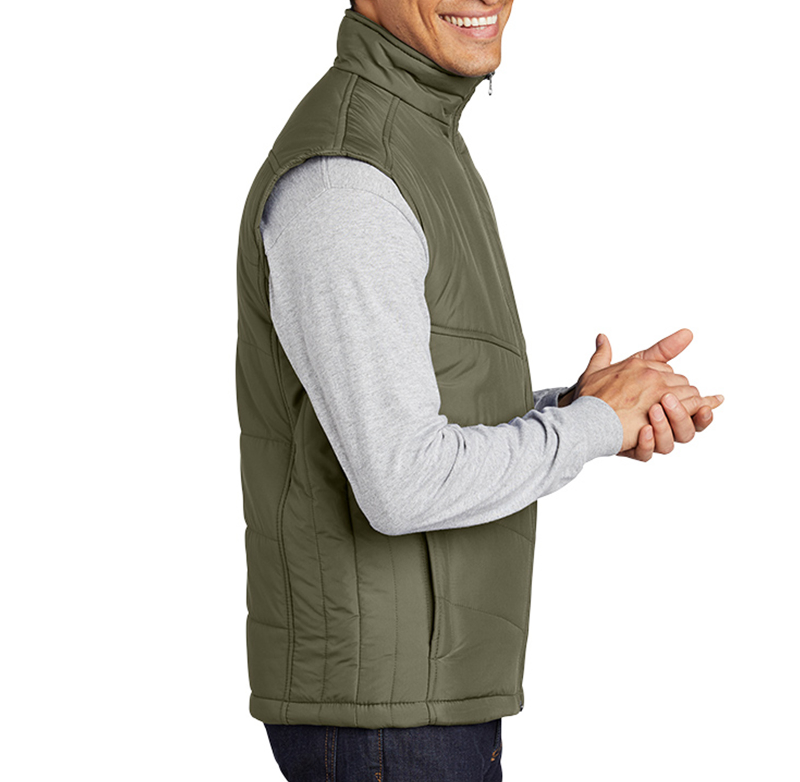 Port Authority Unisex Puffy Vest - Custom Branded Promotional Outerwear ...