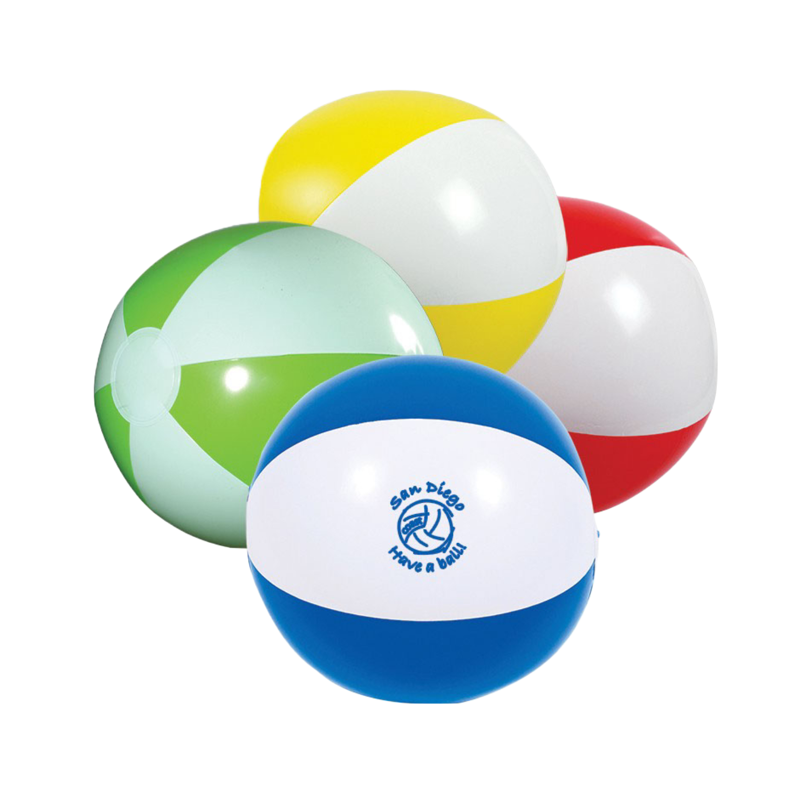 Two-Tone Beach Ball - Great for Summer Events