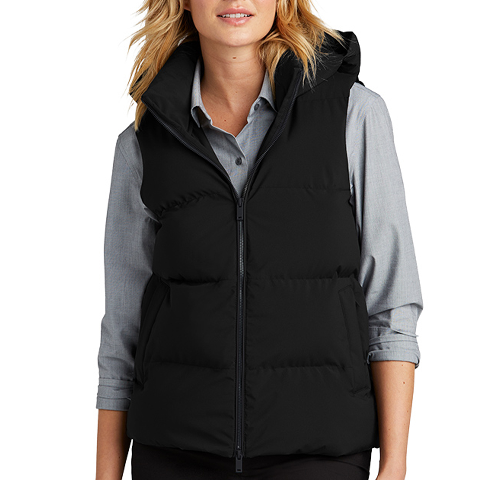 Mercer+Mettle Women's Puffy Vest - Custom Branded Promotional Outerwear ...