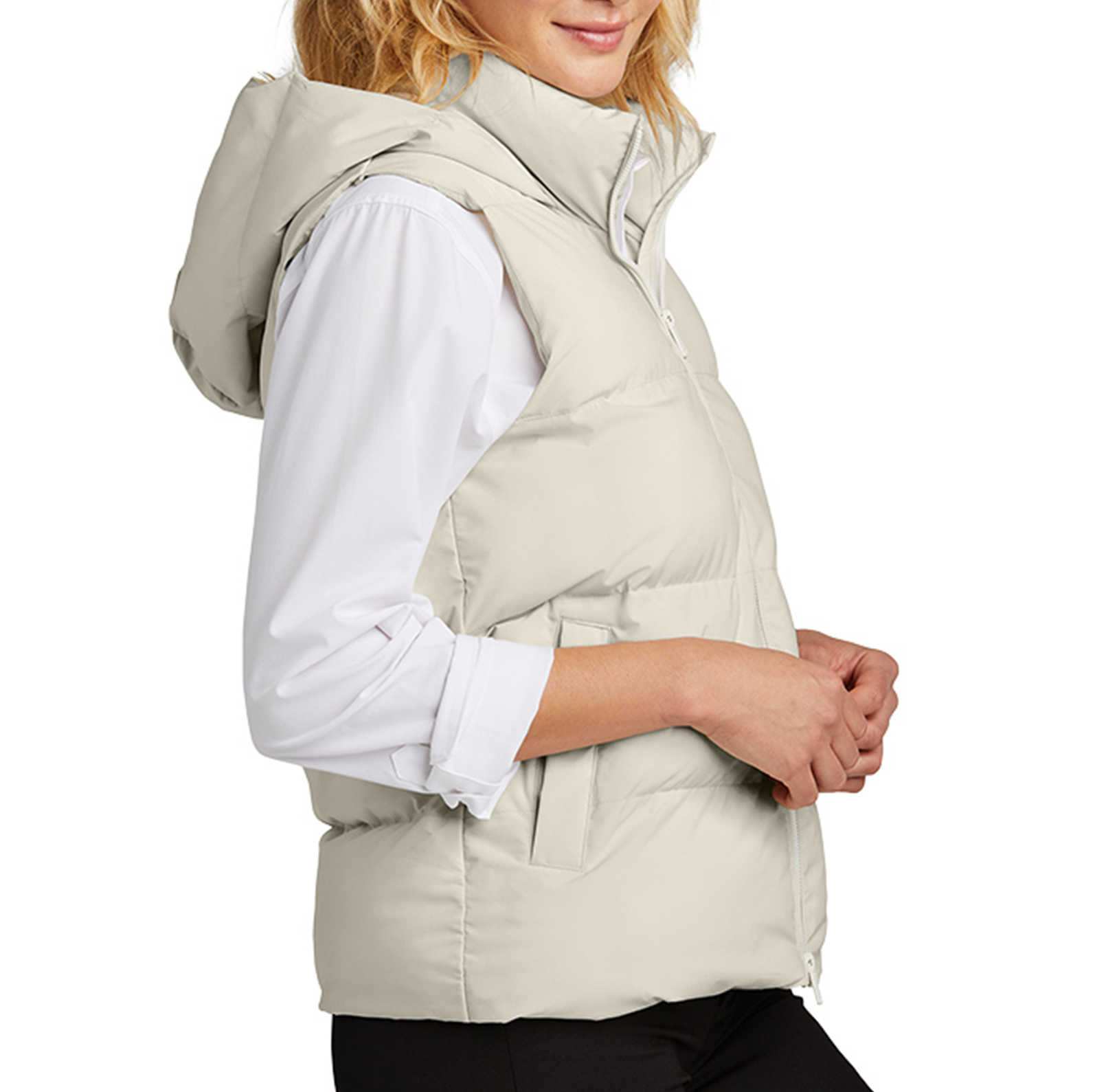 Mercer+Mettle Women's Puffy Vest - Custom Branded Promotional Outerwear ...