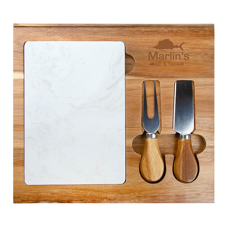 3-Piece Cheese Set - Custom Branded Promotional Home & Garden - Swag.com