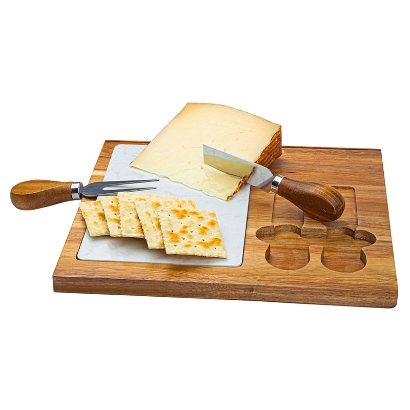 3-Piece Cheese Set - Custom Branded Promotional Home & Garden - Swag.com