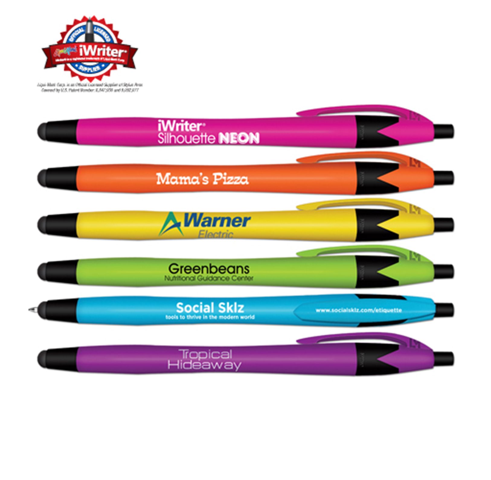 Stylus Ball Point Pen - Custom Branded Promotional Pens - Swag.com