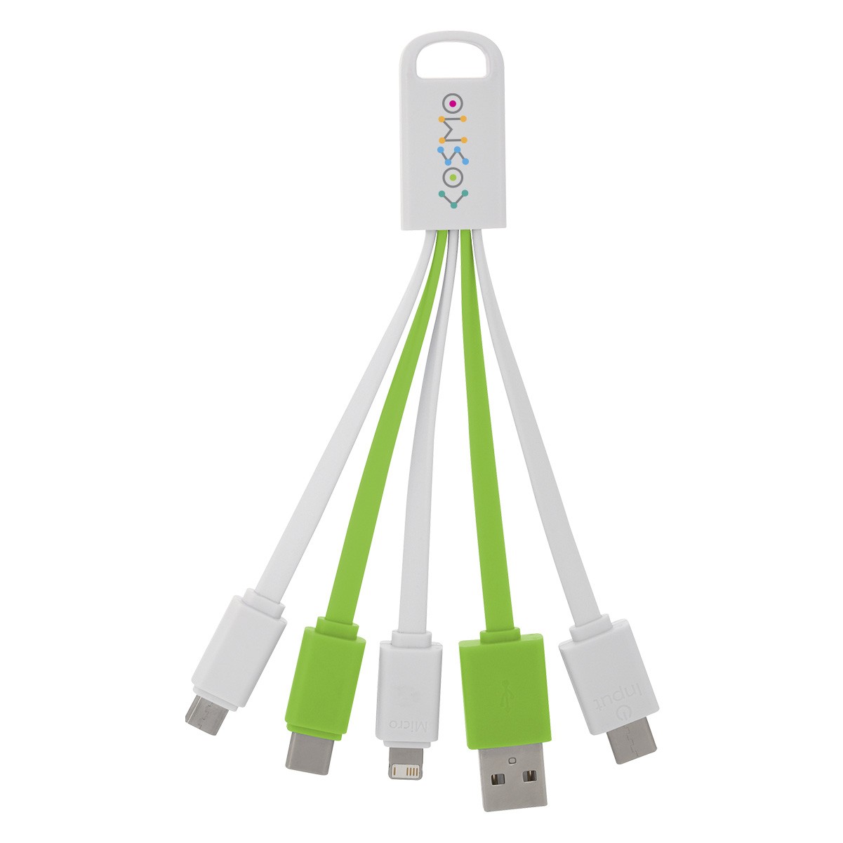 5-in-1 Charging Cable - Custom Branded Promotional Chargers - Swag.com