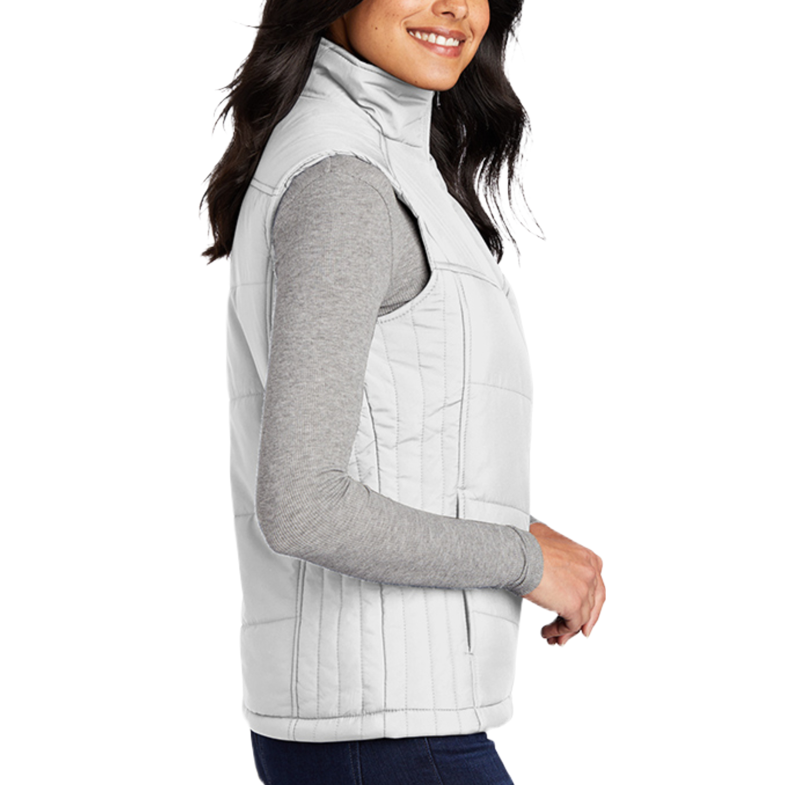 Port Authority Women's Puffy Vest - Custom Branded Promotional Vests ...