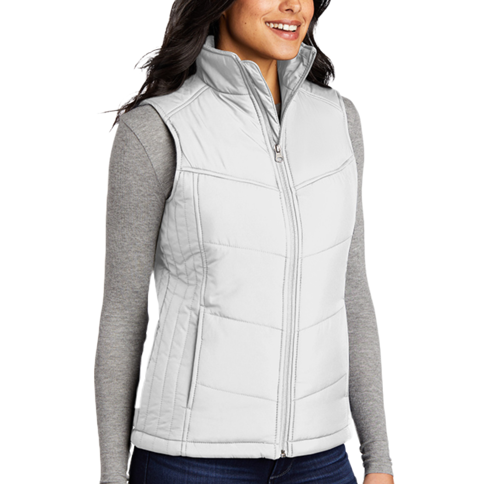 Port Authority Women's Puffy Vest - Custom Branded Promotional Vests ...