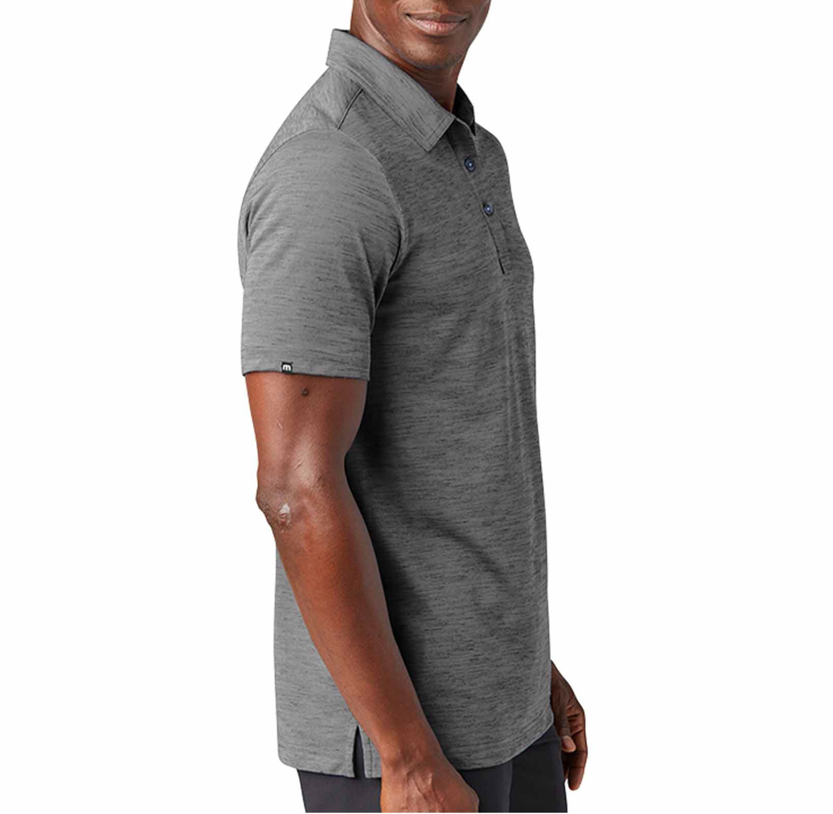 TravisMathew Men's Slub Polo Shirt - Custom Branded Promotional Polos ...