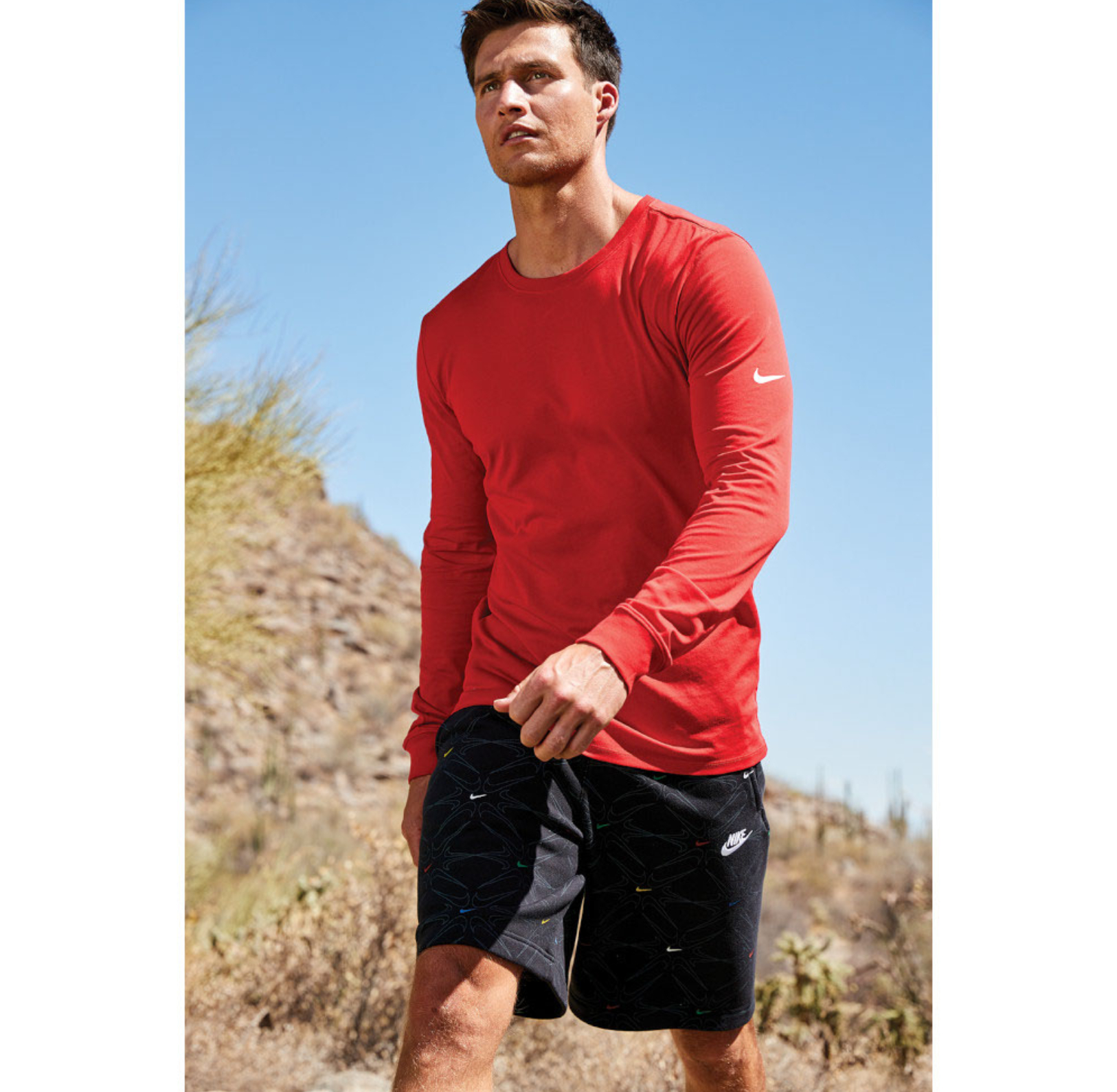 Nike Unisex Dri-FIT Long Sleeve T-Shirt - Custom Branded Promotional T ...