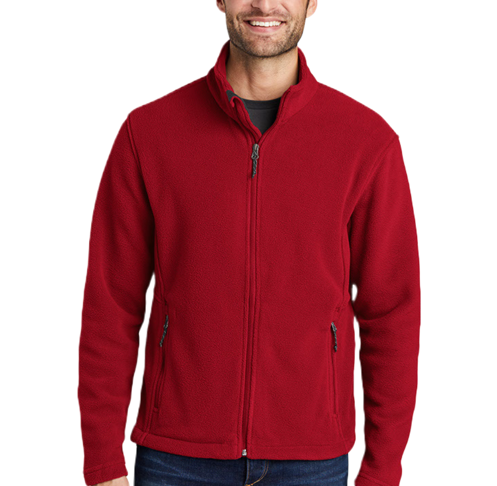 Port Authority Unisex Value Fleece Zip Jacket - Custom Branded ...