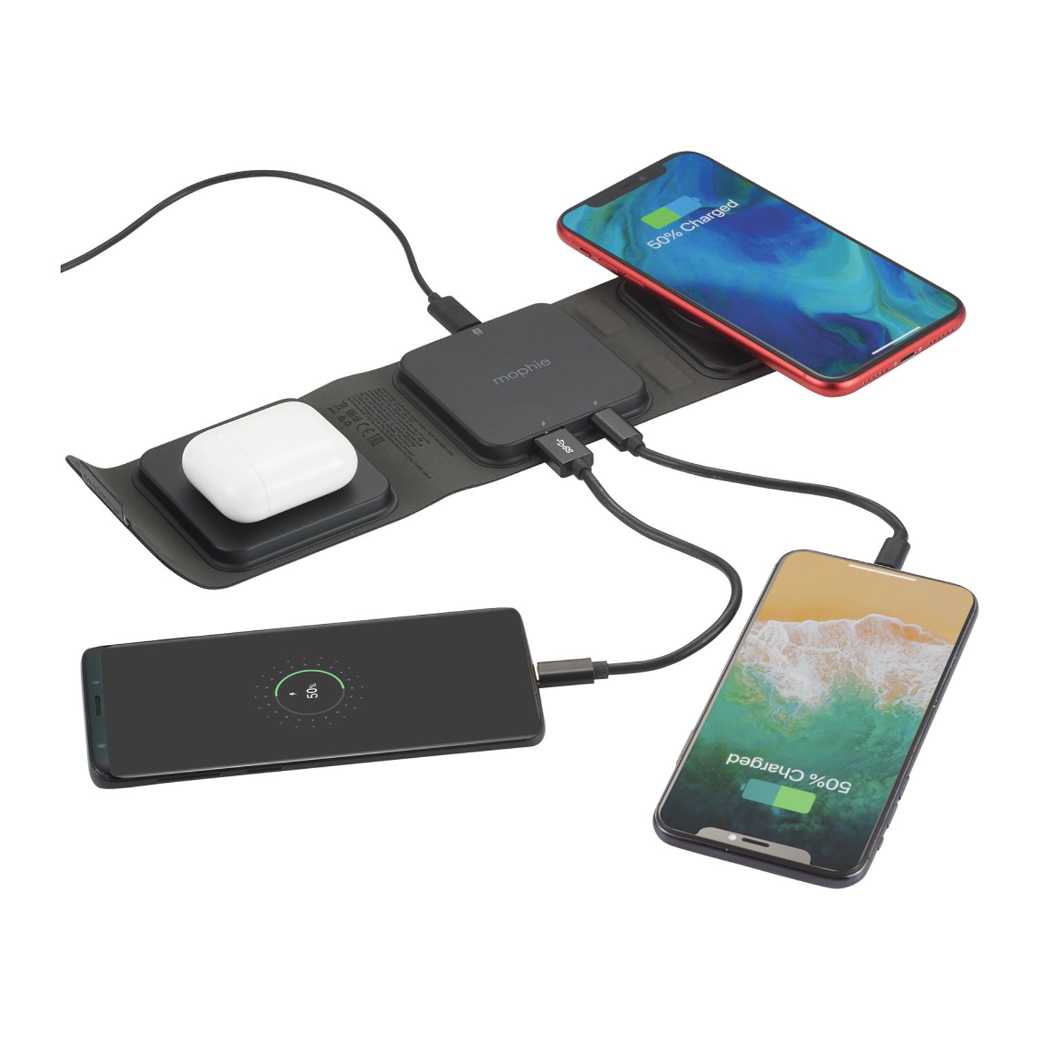 mophie Multi-Device Travel Charger - Custom Branded Promotional ...