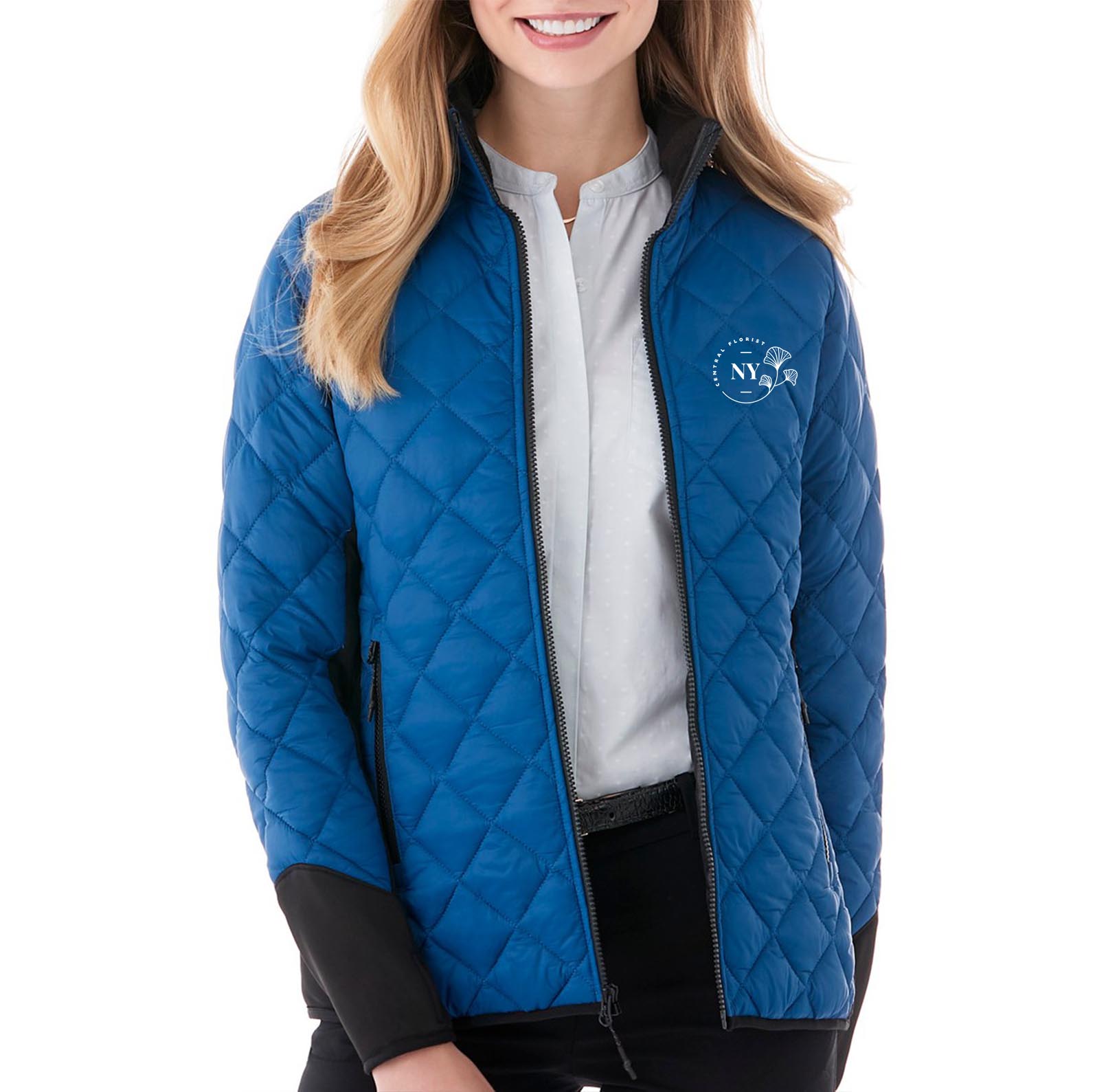 Rougemont Women's Quilted Puffer Jacket - Custom Branded Promotional ...