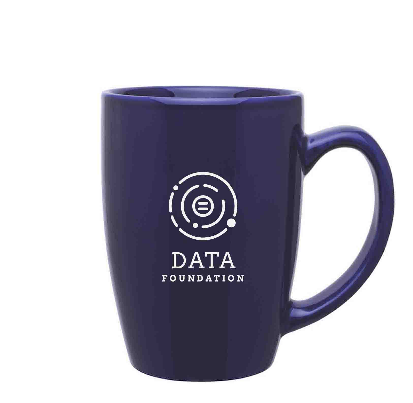 14 Oz. Contour Mug - Custom Branded Promotional Mugs - Swag.com